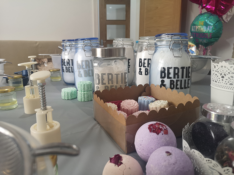 Bath Bomb Making Parties West Midlands - Bertie & Belle Parties ...